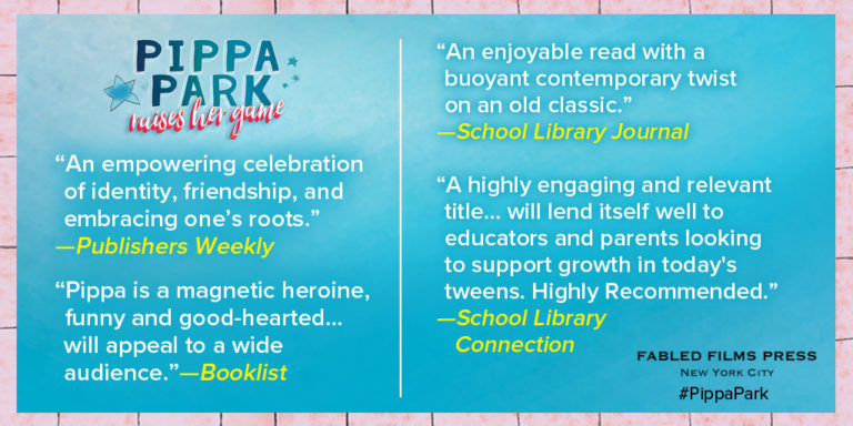 Blog Tour: Guest Post: Pippa Park Raises Her Game by Erin Yun ...