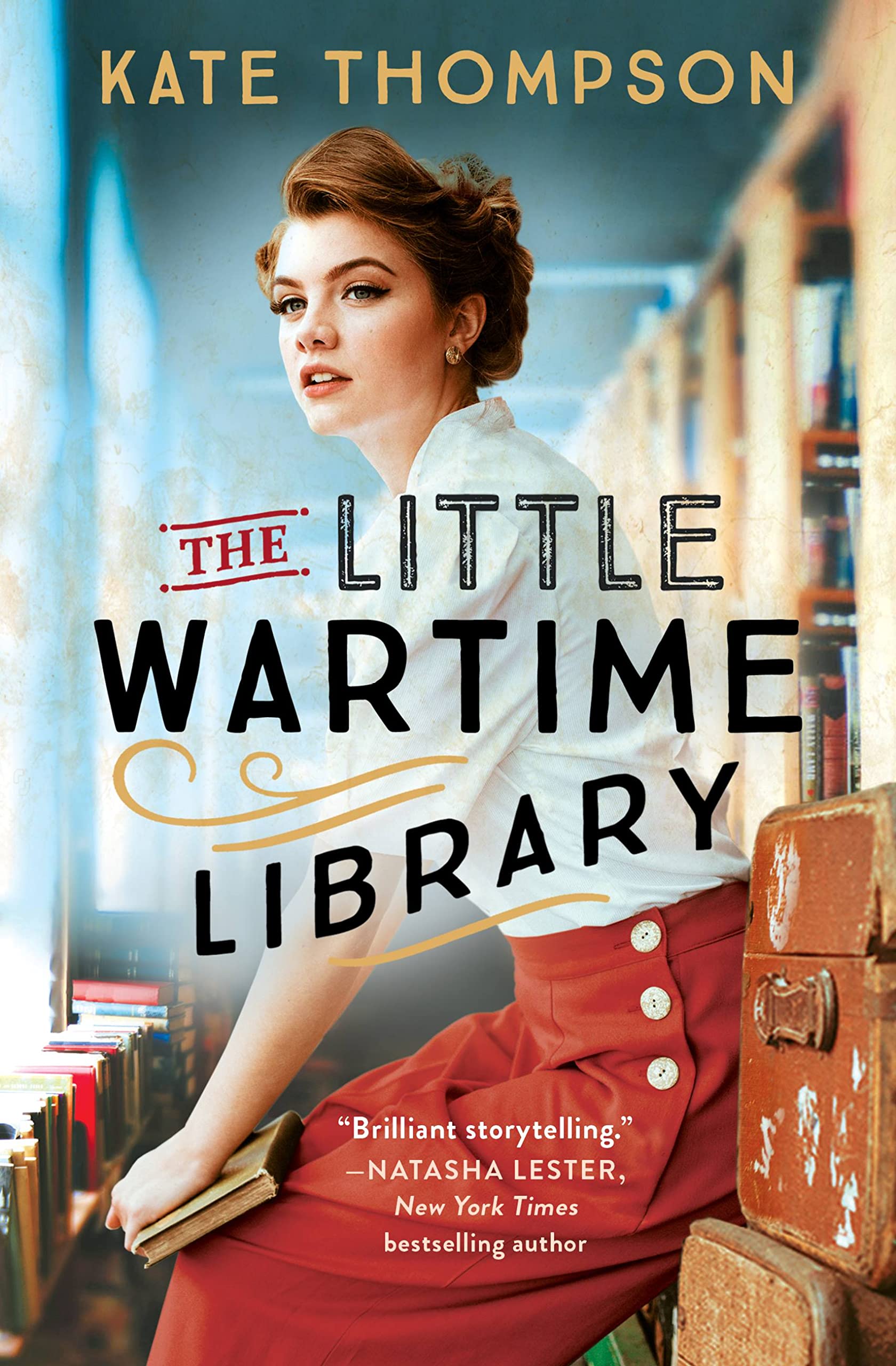 Review: The Little Wartime Library by Kate Thompson - Utopia State of Mind